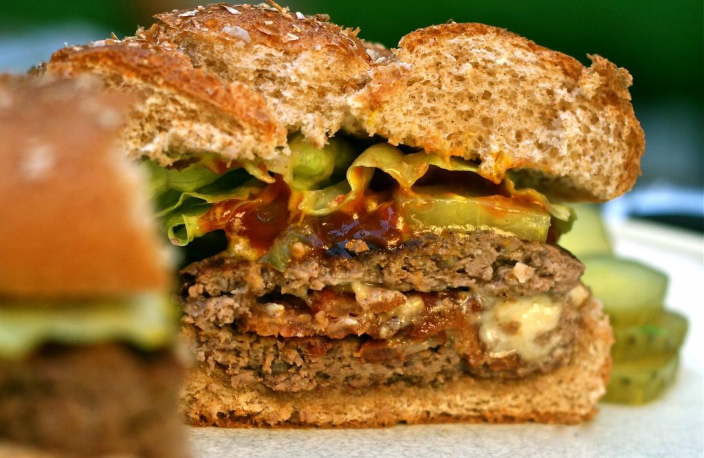 Inside-Out Cheeseburgers - Toast Fried