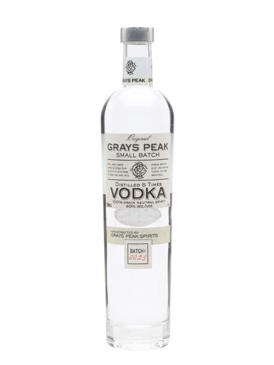 Drink Review: Grays Peak Vodka - Toast Fried
