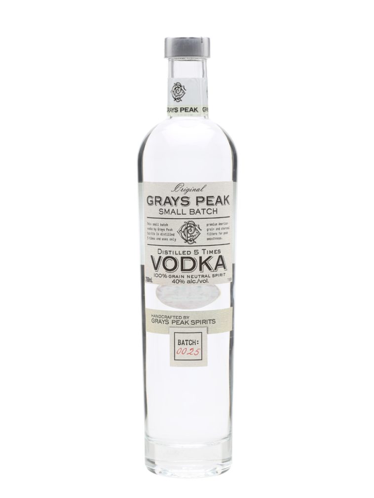 Drink Review: Grays Peak Vodka - Toast Fried