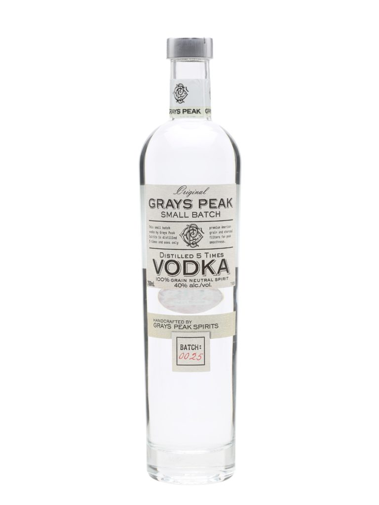 Drink Review: Grays Peak Vodka - Toast Fried